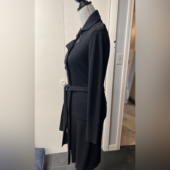 CAbi | Sweaters | Cabi Brand Sweater Weight Knit Black Trench More Of A ...